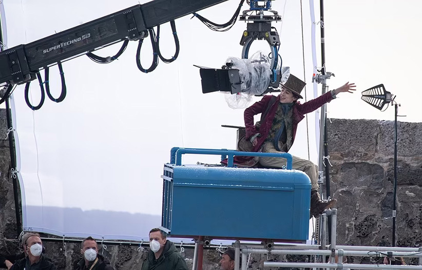 Wonka: Cinematic Magic with Arri Alexa LF and Audio Tech - Videolinea ...