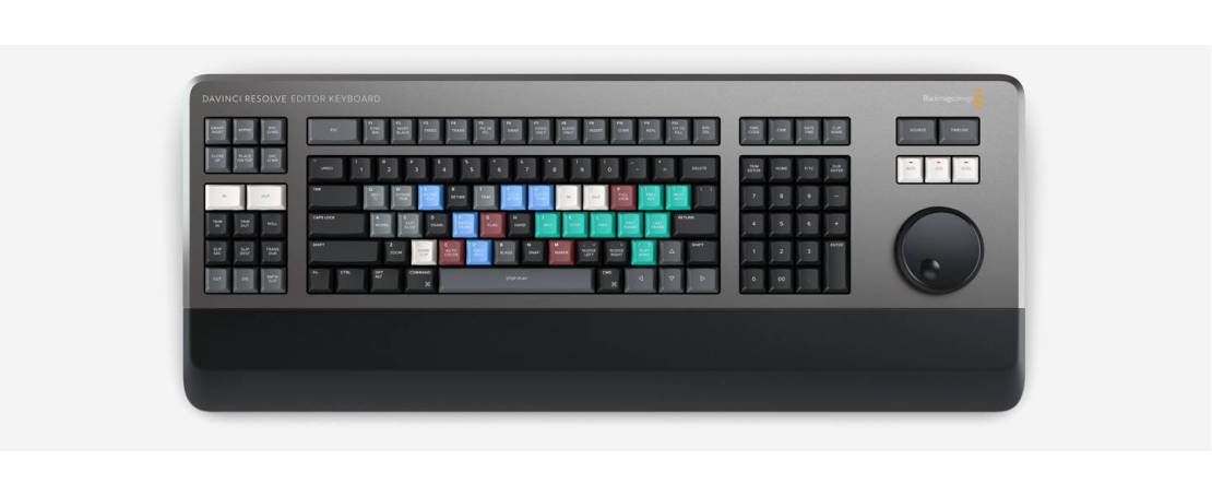 Blackmagic Design DaVinci Resolve Editor Keyboard with Resolve Software ...
