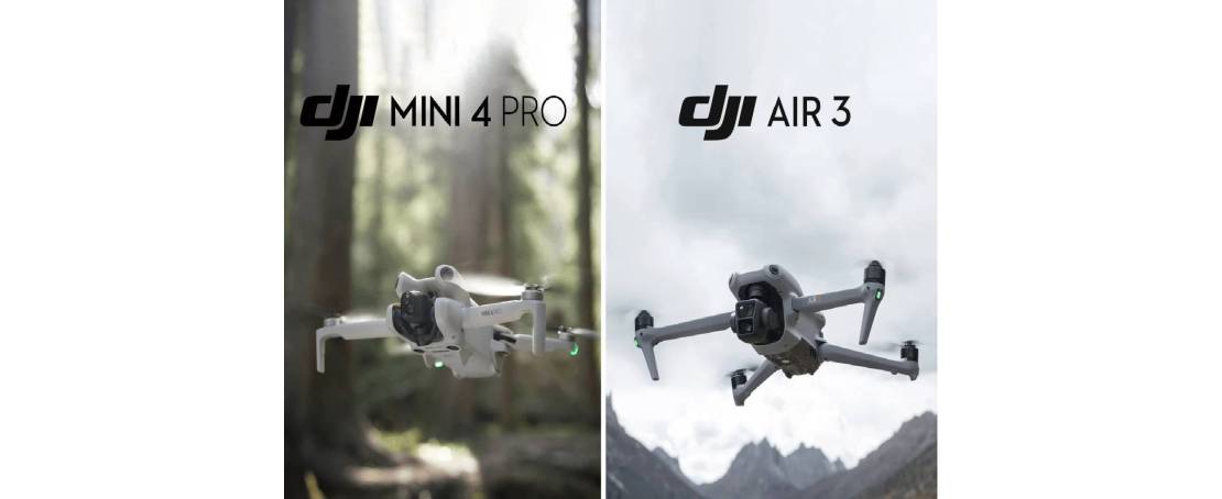 DJI Air 3 vs DJI Mini 4 Pro: Useful Drone Comparison - Videolinea System srl